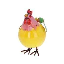 ProGarden Metallfigur Hahn in mehrfarben | Gr.: onesize
