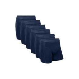 DANISH ENDURANCE Boxershorts Organic Trunks in marineblau | Gr.: XL