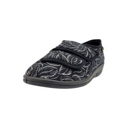 Fischer Hausschuhe in Schwarz | Gr.: 42