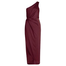 Vera Mont Abendkleid mit Raffung in Deep Dahlia | Gr.: 34