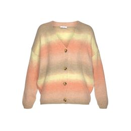 Lascana Strickjacke in apricot-gelb-braun | Gr.: 32/34