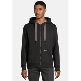 Salzhaut Sweatjacke MAKKER in Black | Gr.: XXL