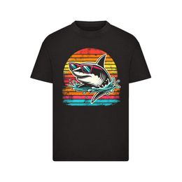 F4NT4STIC T-Shirt Cooler Hai Spaß im Sommer in schwarz | Gr.: 110/116