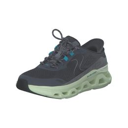 Skechers Slipper in Charcoal Hotmelt/Mesh/Lime Tri | Gr.: 45