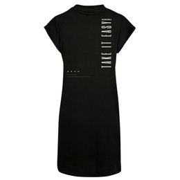 F4NT4STIC T-Shirt Kleid Take It Easy in schwarz | Gr.: L