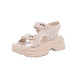 Ital-Design High-Heel Sandalette in Beige | Gr.: 41