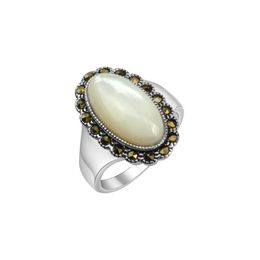 ZEEme 925/- Sterling Silber in schwarz | Gr.: 58