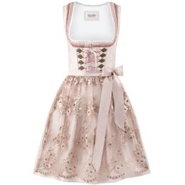 Stockerpoint Mini Dirndl "Finette" in taupe | Gr.: 42