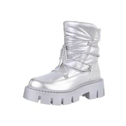 Ital-Design High Heel in Silber | Gr.: 36