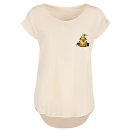 F4NT4STIC Long Cut T-Shirt Rubber Duck Wizard Long in Whitesand | Gr.: XS