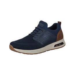 Rieker Klassische Slipper, Sneakers Mid in marino/lake/nuss/navy | Gr.: 40