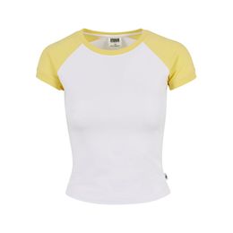 Urban Classics T-Shirts in white/vintagesun | Gr.: XXL