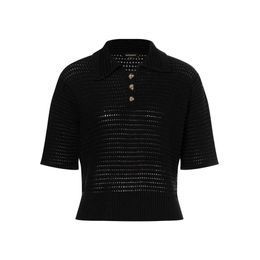 More & More More & More Ajourpullover in black | Gr.: 34