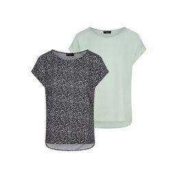 DENIMFY T-Shirt DFJule 2er Pack in Mehrfarbig | Gr.: XL