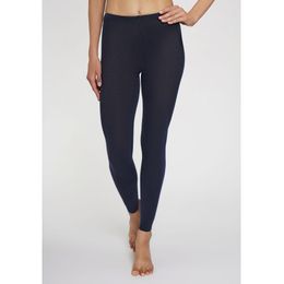 LAVANA basic Strickstrumpfleggings in marine | Gr.: 32/34