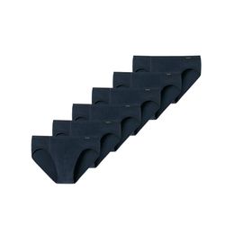 Schiesser Slip 6er Pack in Dunkelblau | Gr.: L
