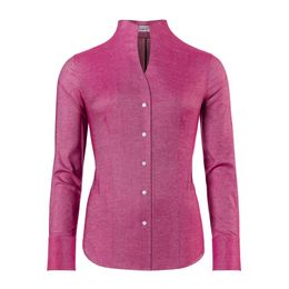 Vincenzo Boretti Bluse leicht tailliert in rot | Gr.: 40
