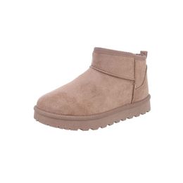 Ital-Design Stiefelette in Hellbraun | Gr.: 38
