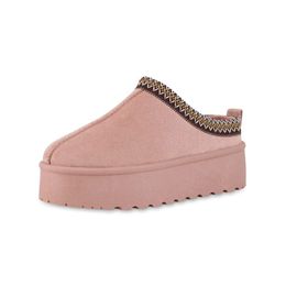 VAN HILL Pantoffeln Joan in Rosa | Gr.: 36