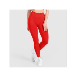 Smilodox Leggings Amaze Pro in Rubinrot | Gr.: M