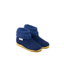 Gottstein Hausschuh Alpine Boot RU in blau | Gr.: 30