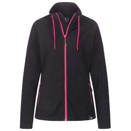 Rock Creek Fleecejacke in Schwarz | Gr.: XL