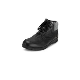 vitaform Hirschleder Stiefeletten in schwarz | Gr.: 40