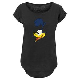 F4NT4STIC Long Cut T-Shirt Looney Tunes Road Runner in schwarz | Gr.: XS