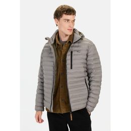 Camel Active teXXXactive Blouson aus recyceltem Polyester in Grau | Gr.: 48