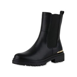 VAN HILL Klassische Stiefeletten Amelia in Schwarz | Gr.: 40
