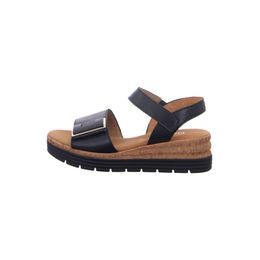 Gabor Comfort Keilsandaletten in Schwarz | Gr.: 39