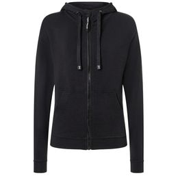 super.natural Merino Hoodie W SOLUTION HOODIE in schwarz | Gr.: M
