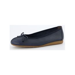 Paul Green Ballerinas in Blau | Gr.: 7,5
