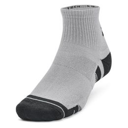 Under Armour Socke "UA Performance Tech 3Pk Qtr" in Grau | Gr.: XL