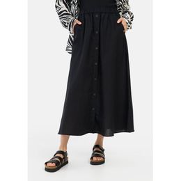 Camel Active A-Linienrock mit elastischem Bund in Schwarz | Gr.: 44