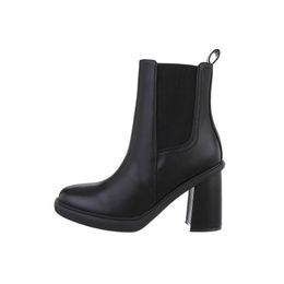 Ital-Design Stiefelette in Schwarz | Gr.: 37