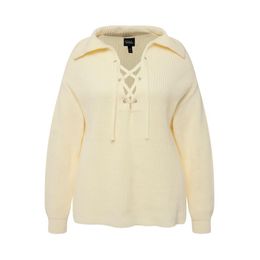 Ulla Popken Pullover in vanille | Gr.: 50-52