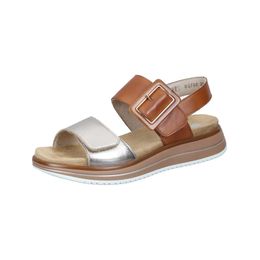 Remonte Klassische Sandaletten in lightbrass/noccia | Gr.: 39
