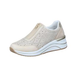 Remonte Slipper in crema/vanilla-metallic/muschel | Gr.: 40