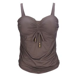 Petit Amour Umstandstankini "CAMERON" in Nougat | Gr.: XL Cup D-E