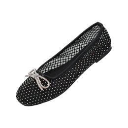 Palado Ballerinas in black glitter combi | Gr.: 41