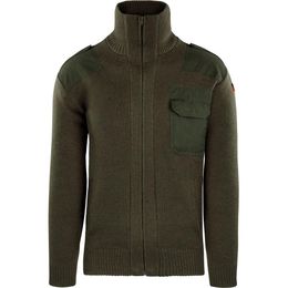 Normani Outdoor Sports Herren-Strickjacke Istrup in Oliv | Gr.: XL