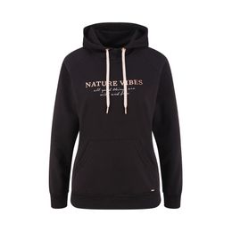 Lascana Hoodie in schwarz | Gr.: 36-38