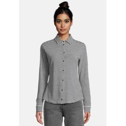 Salzhaut Bluse OLMÖK in Navy Offwhite | Gr.: M