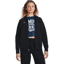 Under Armour Hoodie "UA Rival Fleece Fullzip Hoodie" in Schwarz | Gr.: L