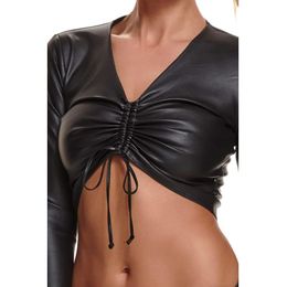 Demoniq Top in schwarz | Gr.: XXL