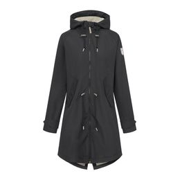 Derbe Regenmantel Ripby in Black_Cobblestone | Gr.: 42