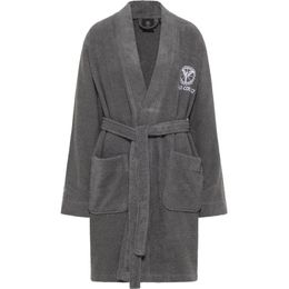 Carlo Colucci Bademantel Vita in Anthrazit | Gr.: S
