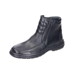 Comfortabel Klassische Stiefel: Wadenhoch in schwarz | Gr.: 44