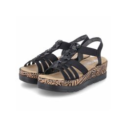 Rieker Sandalette in schwarz | Gr.: 37